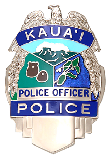 Kauai Police Badge | LCI Law Enforcement Surveillance Training